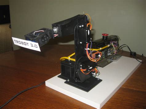 Trobot A Miniature Articulated Robot 7 Steps With Pictures