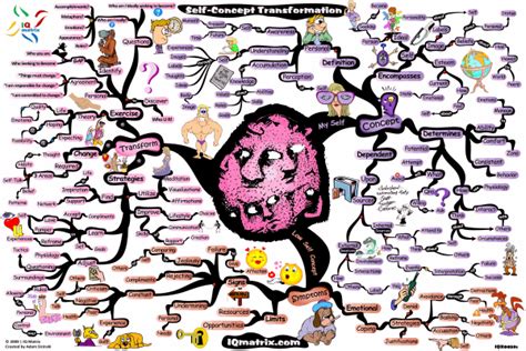 The Self Concept Transformation Mind Map Created By Adam Sicinski