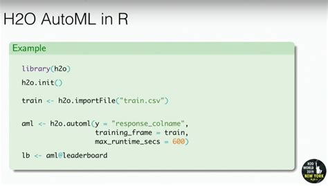 Scalable Automl In H2o H2oai