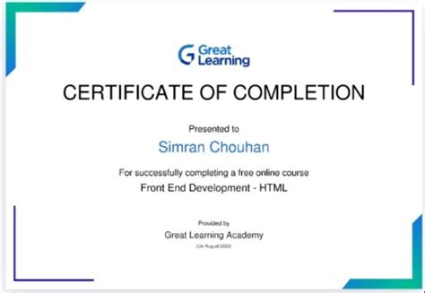 simran chouhan on linkedin greatlearning html