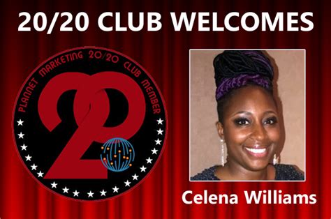 Meet New 2020 Club Member Celena Williams — Plannetnow