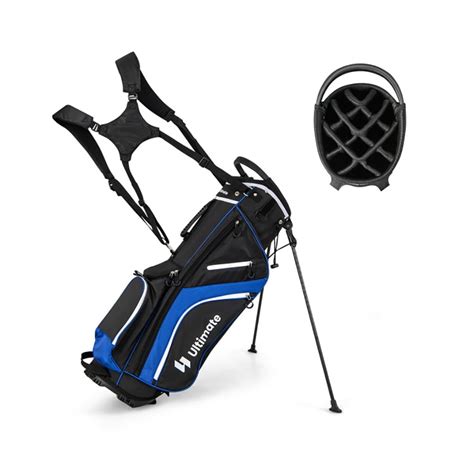 Spaco Lightweight Golf Stand Bag Golf Stand Bag With 14 Way Top