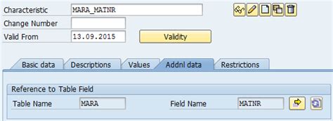 Restricting Characteristic Values Based On Materia Sap Community