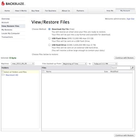 How To Restore A Single File