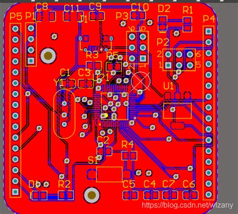 设计stm32的最小系统（pcb设计）stm32最小单片机系统 Pcb Csdn Csdn博客