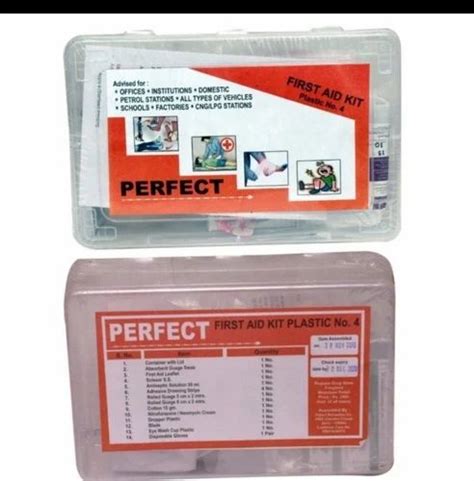 Plastic Portable First Aid Box Model Namenumber Perfect At ₹ 120