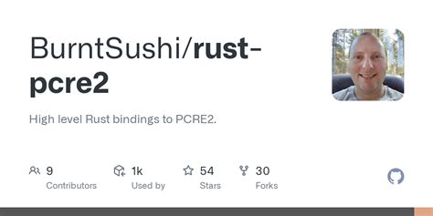rust pcre2 cargo toml at master · burntsushi rust pcre2 · github