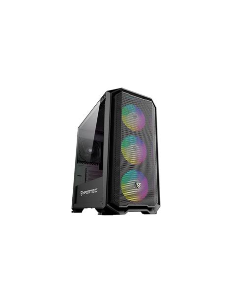 Nfortec Krater Mini Negra Caja Micro Atx