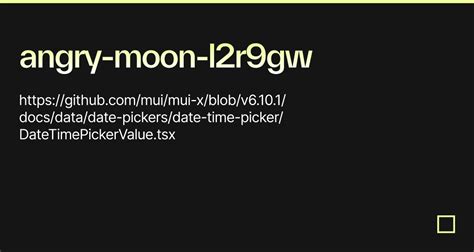 Angry Moon L2r9gw Codesandbox