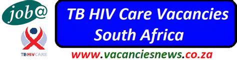 July Tb Hiv Care Vacancies 2025 Apply For Job Opportunities At