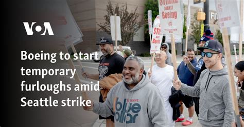 Boeing To Start Temporary Furloughs Amid Seattle Strike