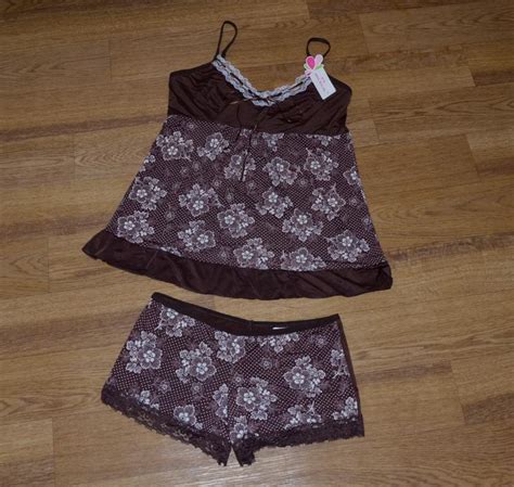 Шоколадний комплект спідньої білизни в стилі Primark Victorias Secret Possessions — ціна 85 грн