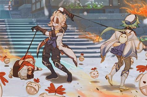 Albedo Genshin Impact Danbooru