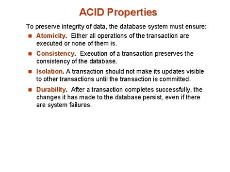 Transaction Management N Transaction Concepts Introduction Concurrent Executions