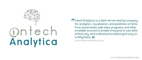 Were Excited To Share The Launching Of Intech Analytica Ia Addis Ababa Based A Data Driven