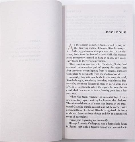 Origin Dan Brown