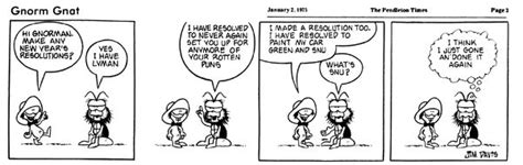 Gnorm Gnat 1975 Comic Strips Garfield Wiki Fandom