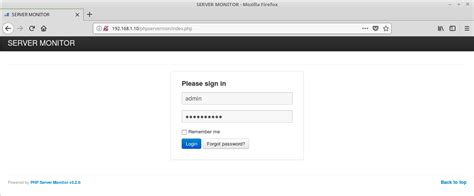 install php server monitor on ubuntu 16 04 debian 9 centos 7