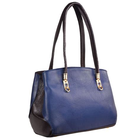 Bolsa Para Mujer Piel Genuina Amplia Asa Al Hombro Con Lindos Herrajes