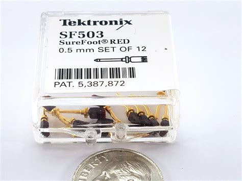 Tektronix Sf503 Probe Tip Adapter Red 5mil Pitch Pkg Of 12 Sell Rent Lease Buy Trade