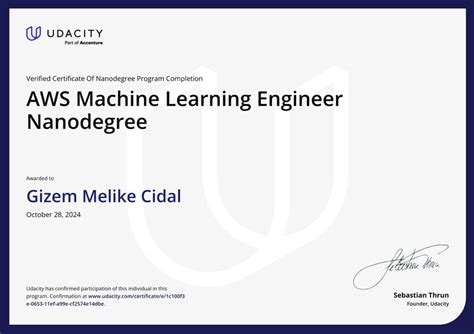 Gizem Melike Cidal On Linkedin I Am Pleased To Announce The Successful Completion Of The