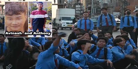 Manipur Students Stage Protest In Imphal Demanding Rescue Of Two
