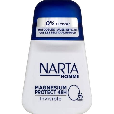 NARTA Homme bille magnésium protect H invisible Monoprix fr