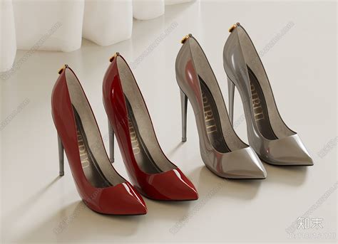 鞋子3d模型下载【id 1180151110】 知末3d模型网