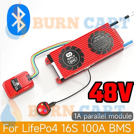 Daly Smart Bms Lifepo S A V Parallel Module A With Uart Rs