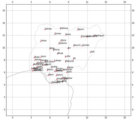 Python How To Plot Station Names Text From Csv File To Map Stack Overflow