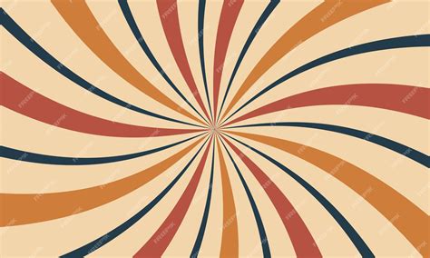 Premium Vector Vector Classic Vintage Retro Spiral Style Background