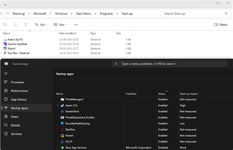 Windows Startup Apps Install Performance Graphics Microsoft Flight Simulator Forums