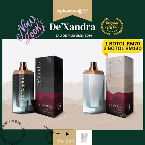 Promo 2edp Rm130 Perfume Dexandra Original Hq 35ml Edp For Her And Him
