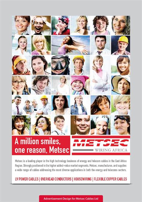 Advertisement Design For Metsec Cables Ltd Freelancer