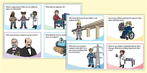 New Engineering Question Cards Twinkl Primary