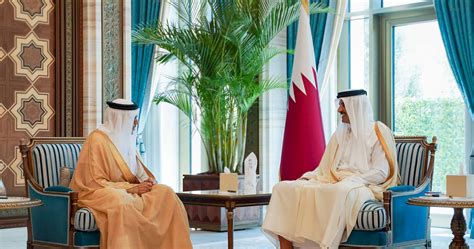 Hh Amir Of Qatar Receives Foreign Minister