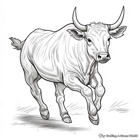 Longhorn Coloring Pages Free And Printable