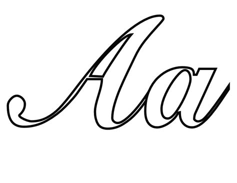 Resultado De Imagen Para Letra A Cursiva Mayuscula Faf Letra Cursiva