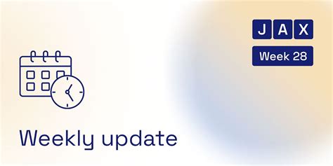 Weekly Update As We Continue To Advance Towards Our By Jaxnetwork