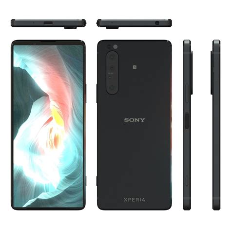 Sony Xperia 1 Mark Ii 3d Cgtrader