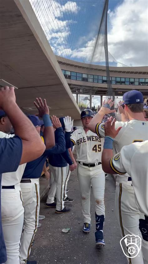 Solo Blast From Luke Thisismycrew By Milwaukee Brewers