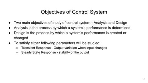 Introduction To Linear Control Systems Pptx