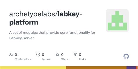 GitHub Archetypelabs Labkey Platform A Set Of Modules That Provide