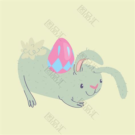 插画兔子图品汇