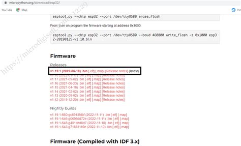 getting started with micropython on esp32 and esp8266