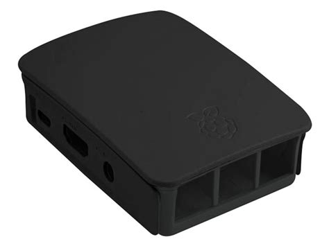 Plastikowa Obudowa Do Raspberry Pi 3 Czarna Obd 024