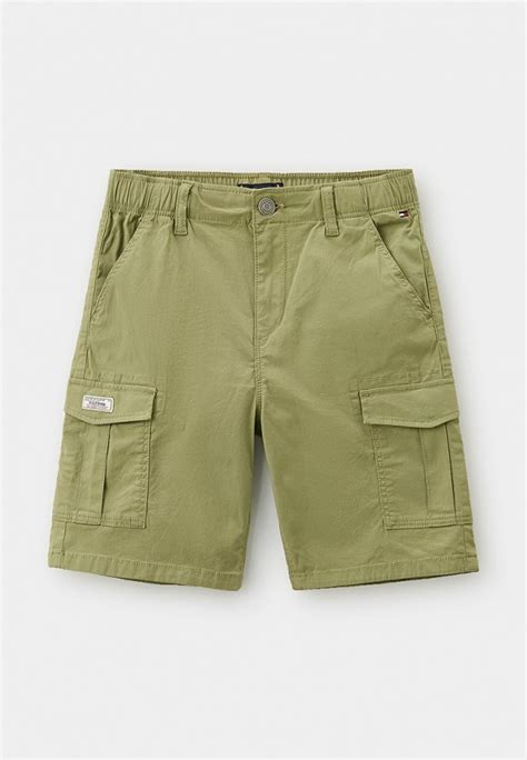 Шорты Tommy Hilfiger, цвет: зеленый, RTLADN863401 — купить в интернет ...