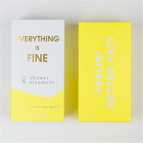 Everything Is Fine Shower Steamer Pop And Nod