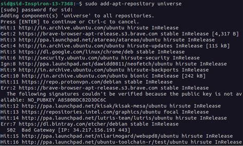 How To Enable Universe Repository In Ubuntu 2110 Linuxfordevices