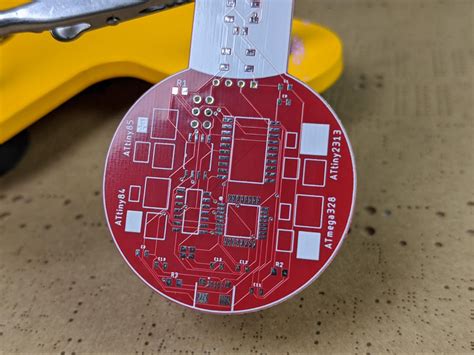 How To Use A Custom Pcb To Test And Program An Attiny Custom Maker Pro